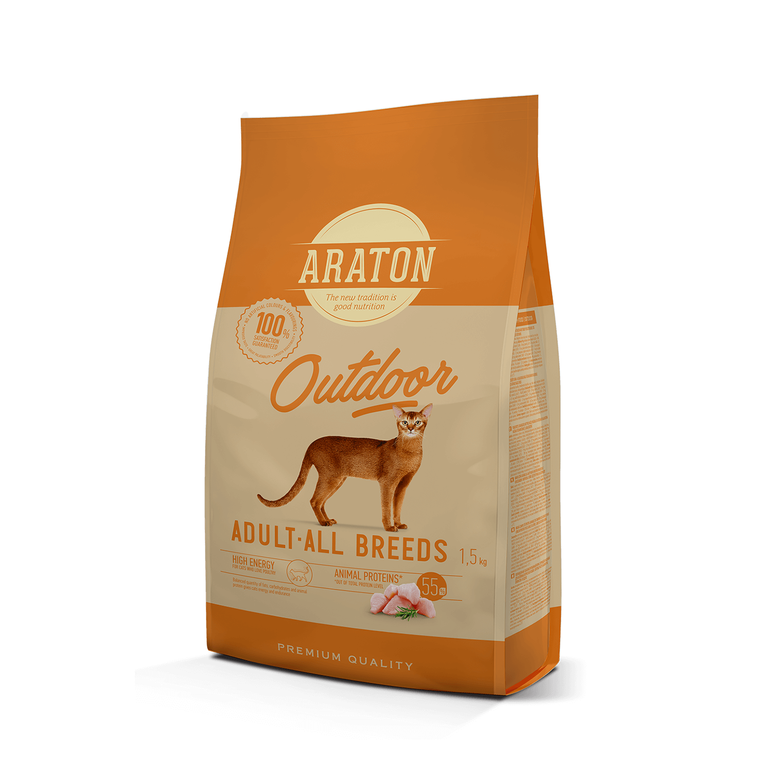 Outdoor with Poultry – Cat Dry Food | Araton – petcrazy.com.my