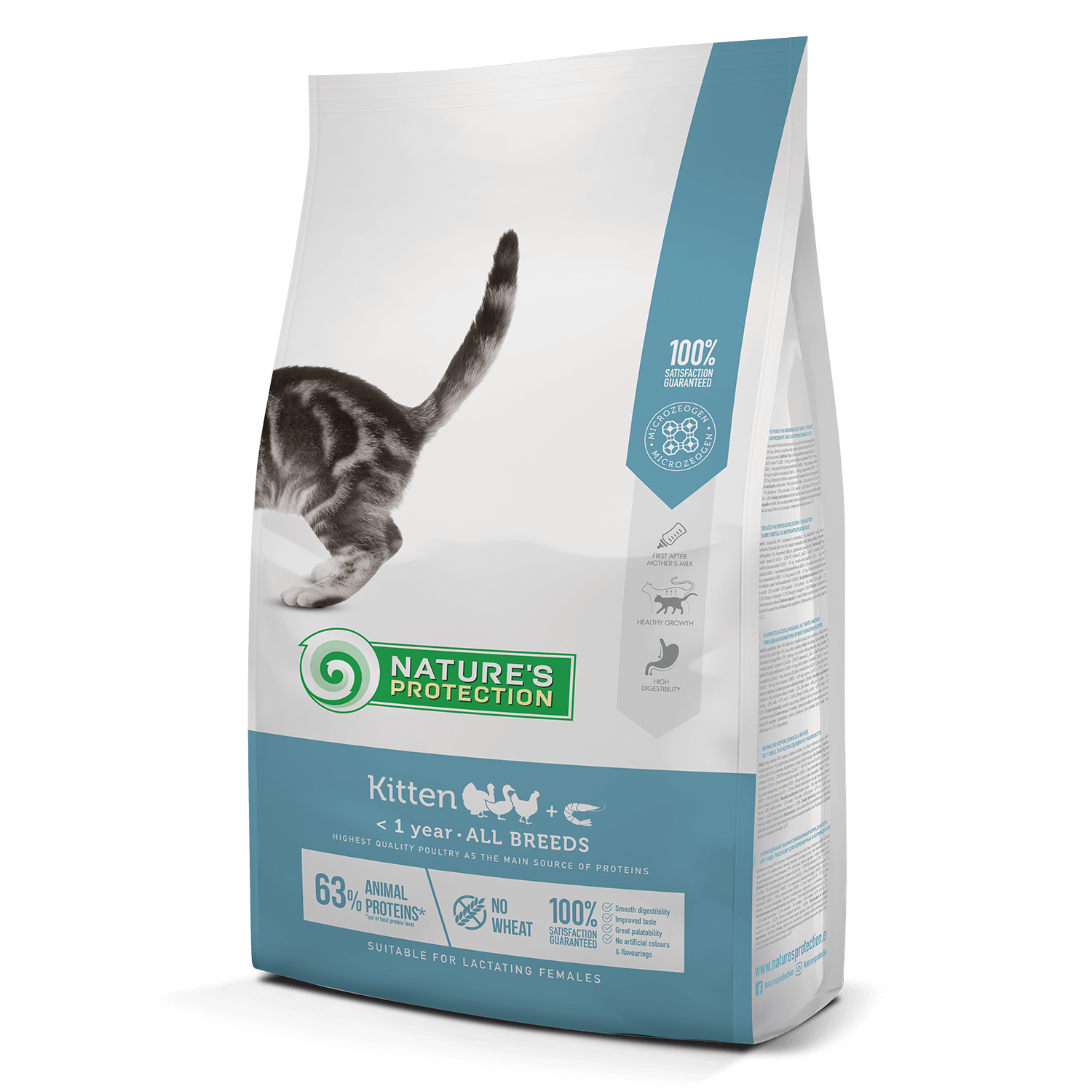 Kittens with Poultry and Krill | Nature’s Protection Cat Dry Food ...