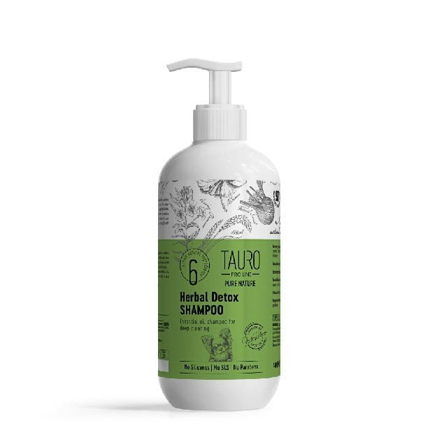 Herbal Detox Deep Cleaning Shampoo for Pet | Tauro Proline “Pure Nature ...
