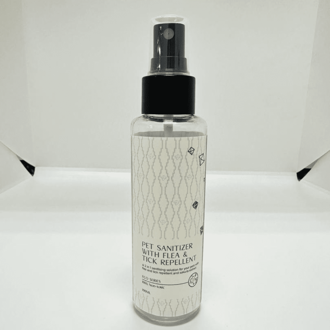 Shibui Pet Sanitizer with Flea & Tick Repellent 2in1 Spray (100ml ...