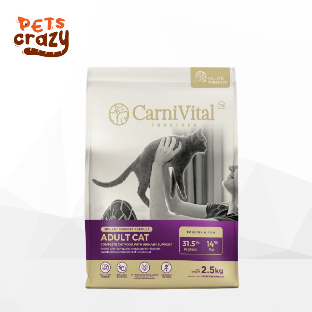 Adult Cat with Urinary Support | Carnivital - Pets Crazy Malaysia