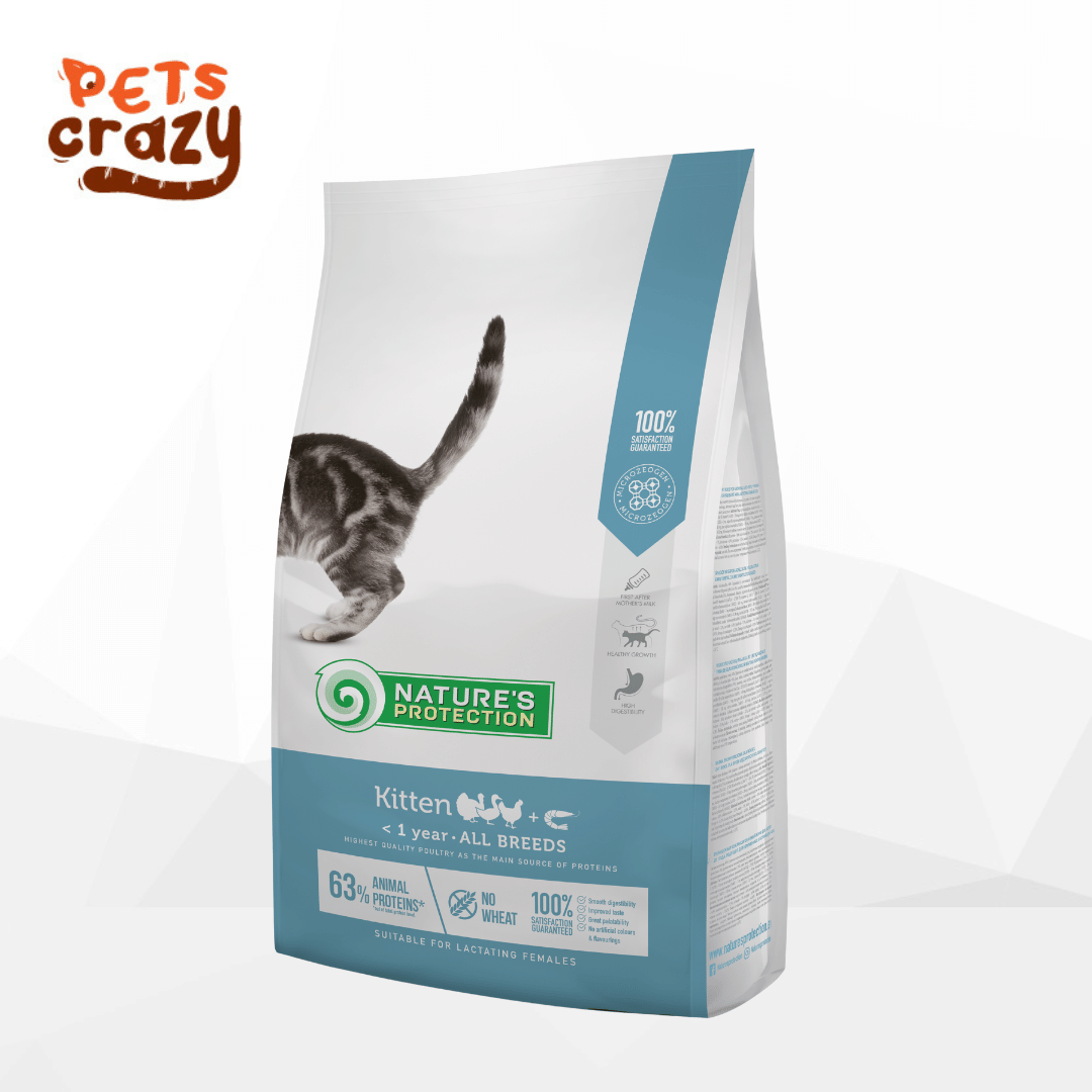 Kitten with Poultry and Krill | Nature's Protection Super Premium Cat ...