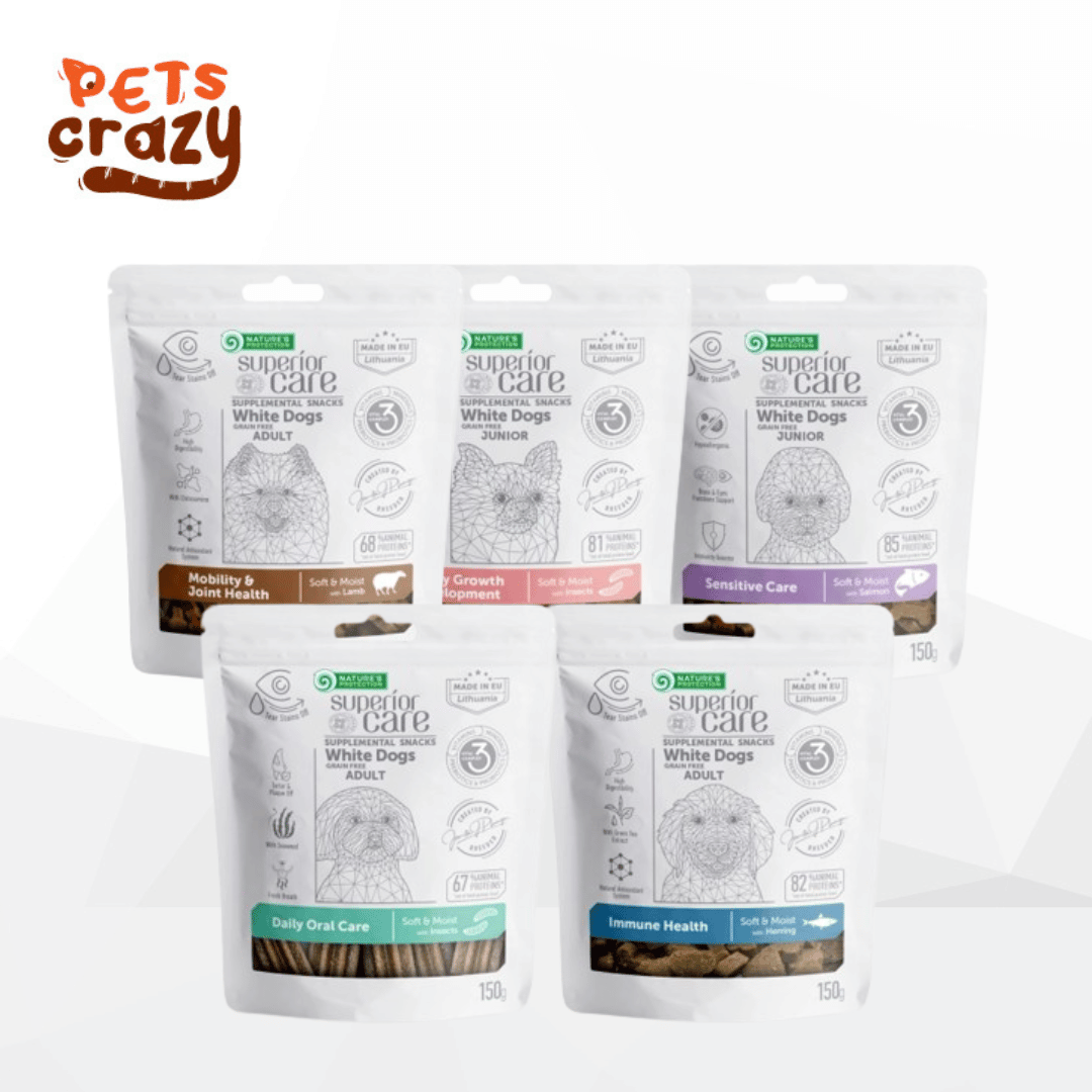 Dog Snacks - White Dog Series 150g | Nature's Protection Superior Care ...